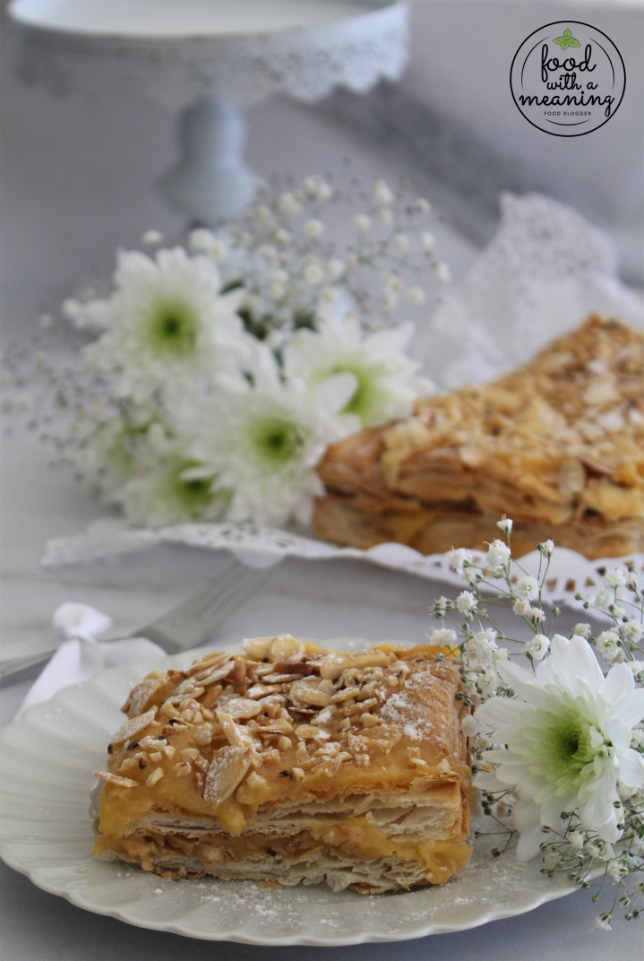 Folhado de Amêndoa com Doce de Ovos – Food With A Meaning