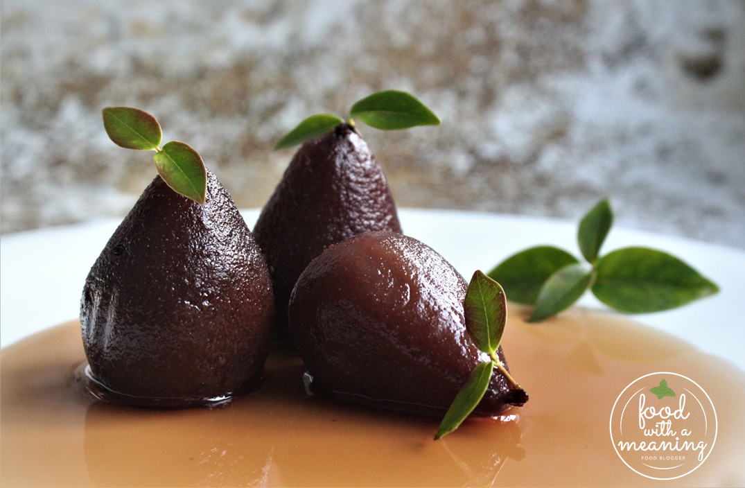 Pera bêbeda…less is more – Food With A Meaning